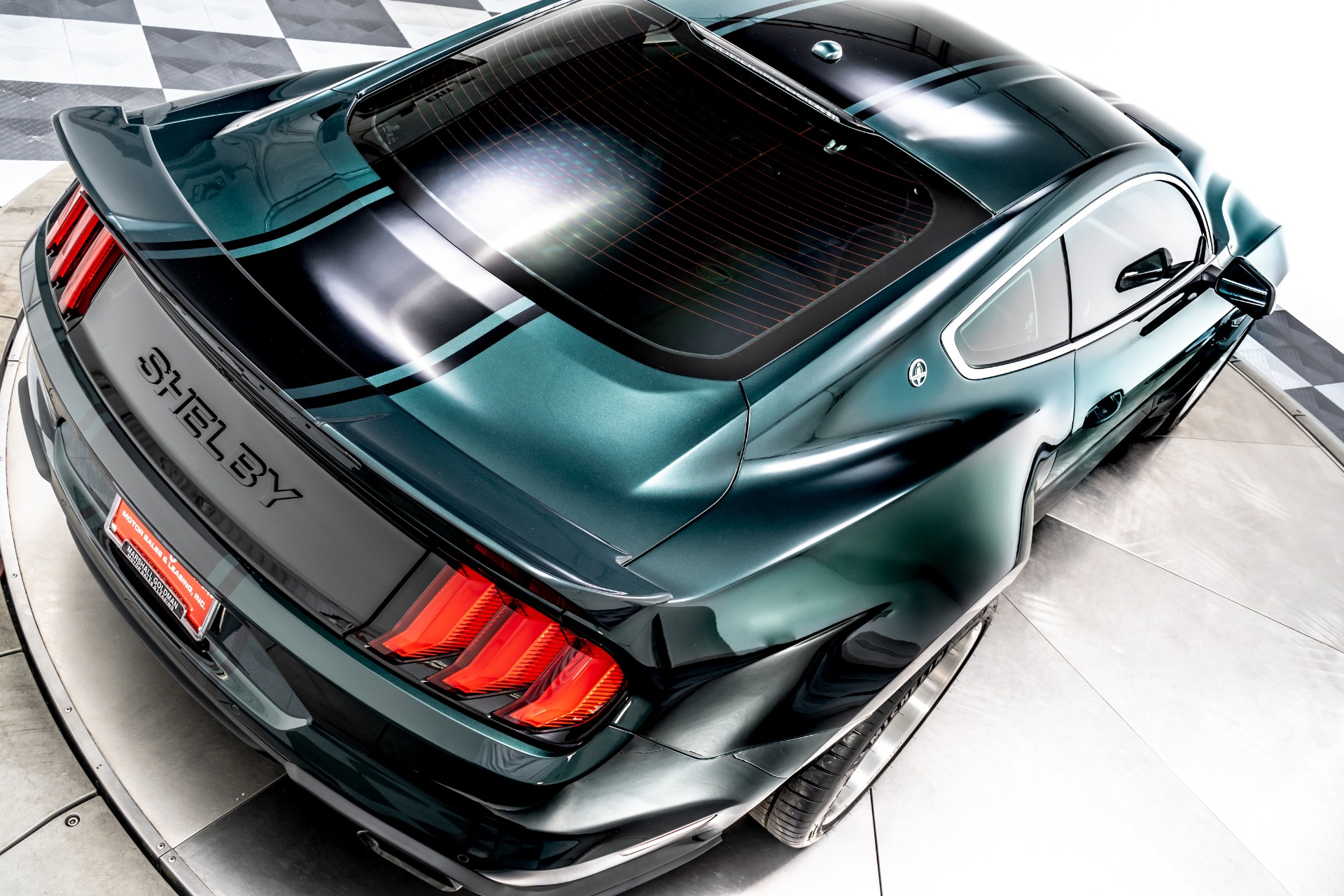 Ford Mustang Shelby Gt500 Super Snake Green