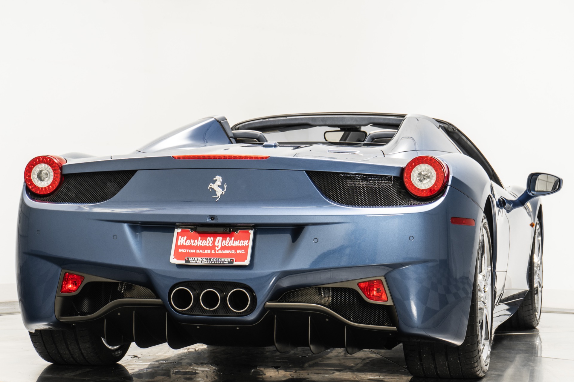 Ferrari 458 Italia Blue Chrome