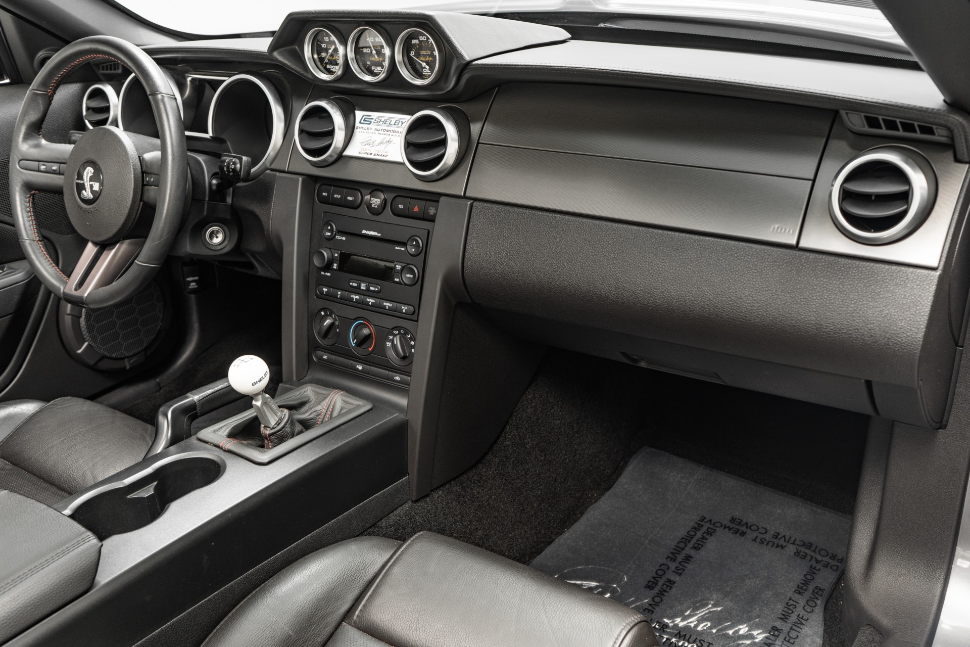 Ford Mustang Shelby Gt500 Super Snake Interior