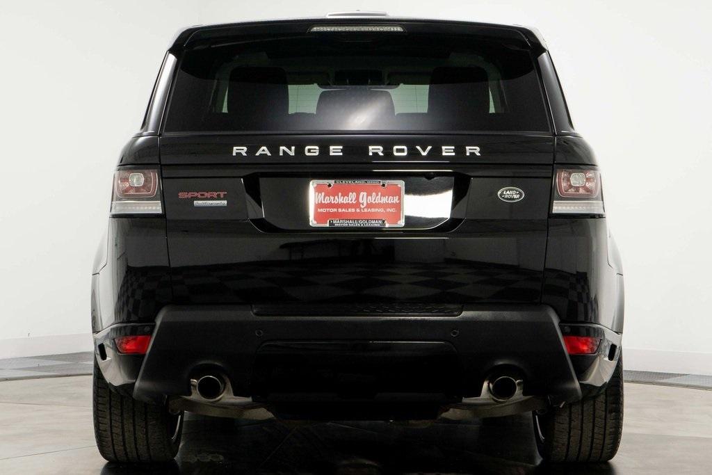 Range Rover Sport 2014 Supercharged Black Used 2014 Land Rover Range
