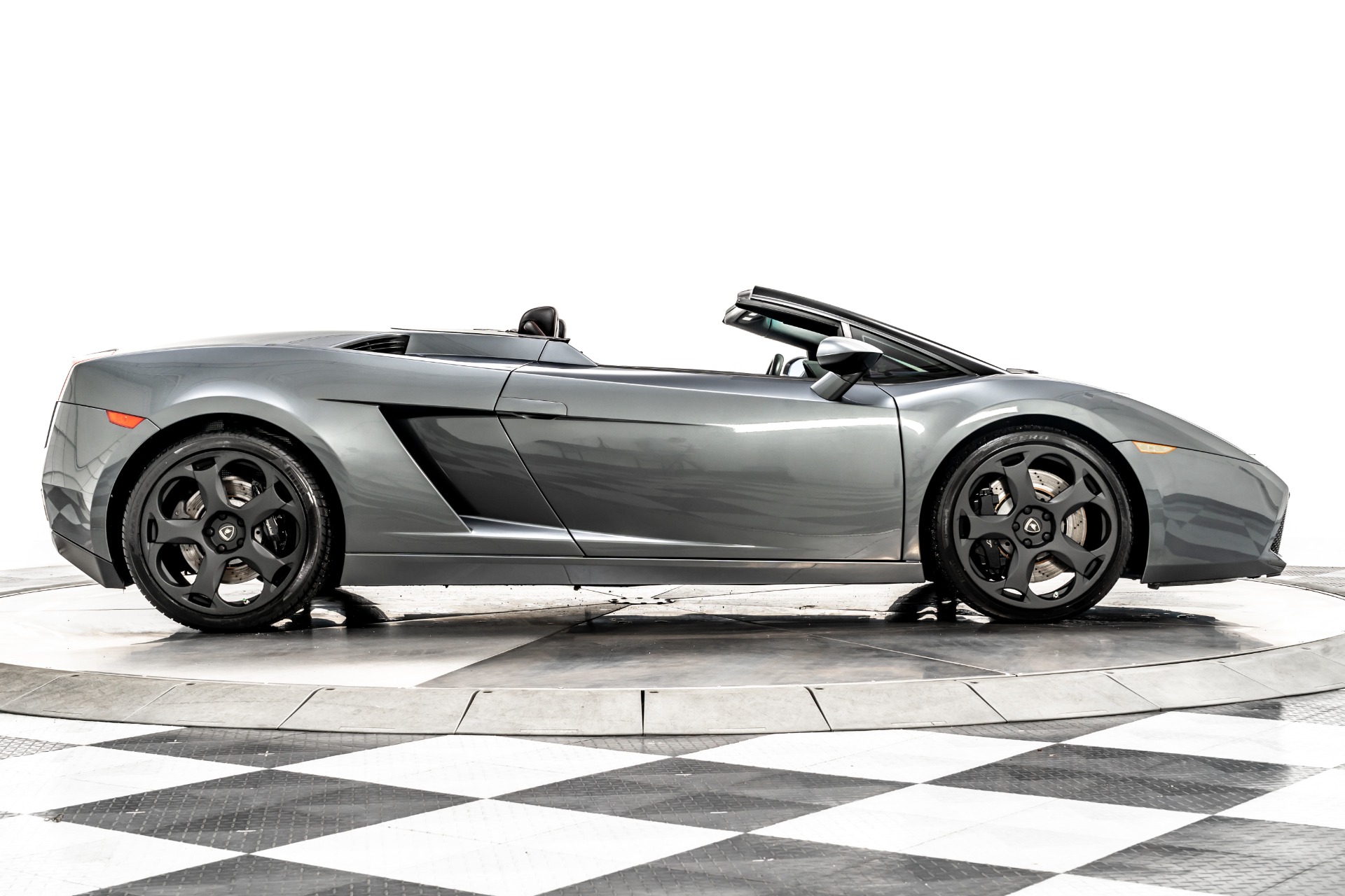Lamborghini Gallardo Spyder Grey Lamborghini Gallardo Grey Car For