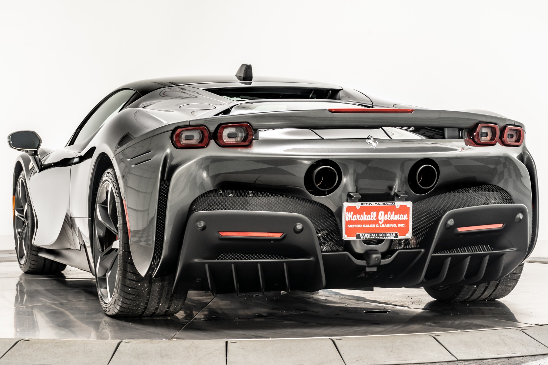 Silver Ferrari Sf90 Stradale