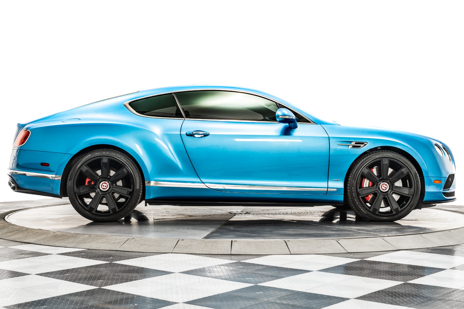 Bentley Continental Gt V8 Blue
