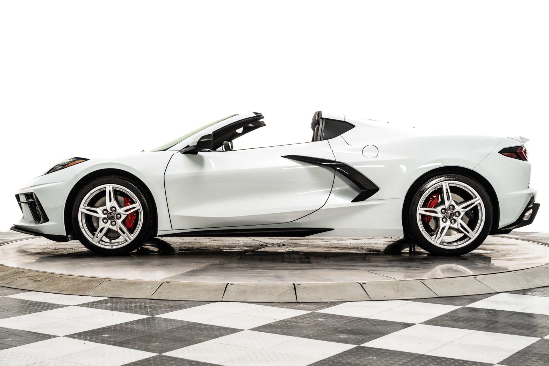 Corvette Stingray 2022 White Convertible