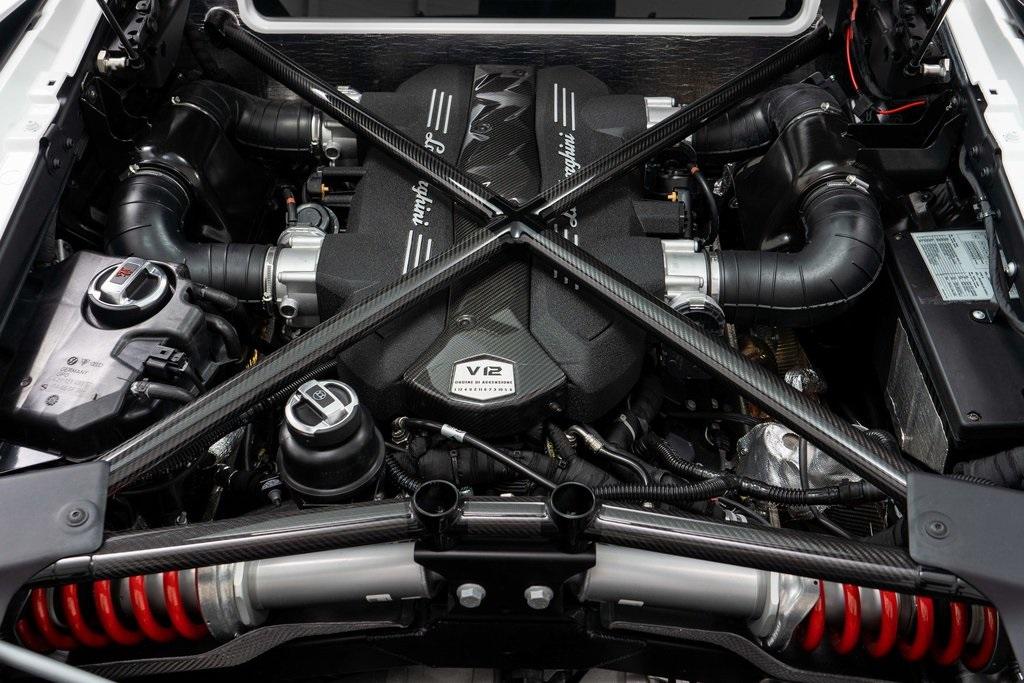 Lamborghini Aventador Engine Bay