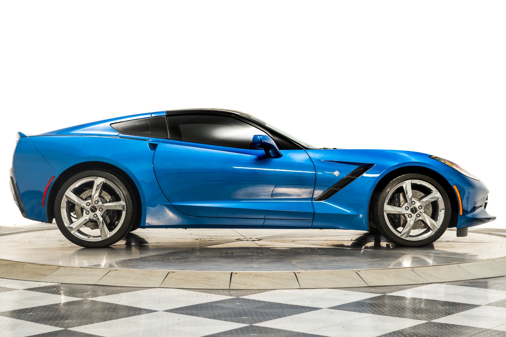 2014 Laguna Blue Corvette Convertible