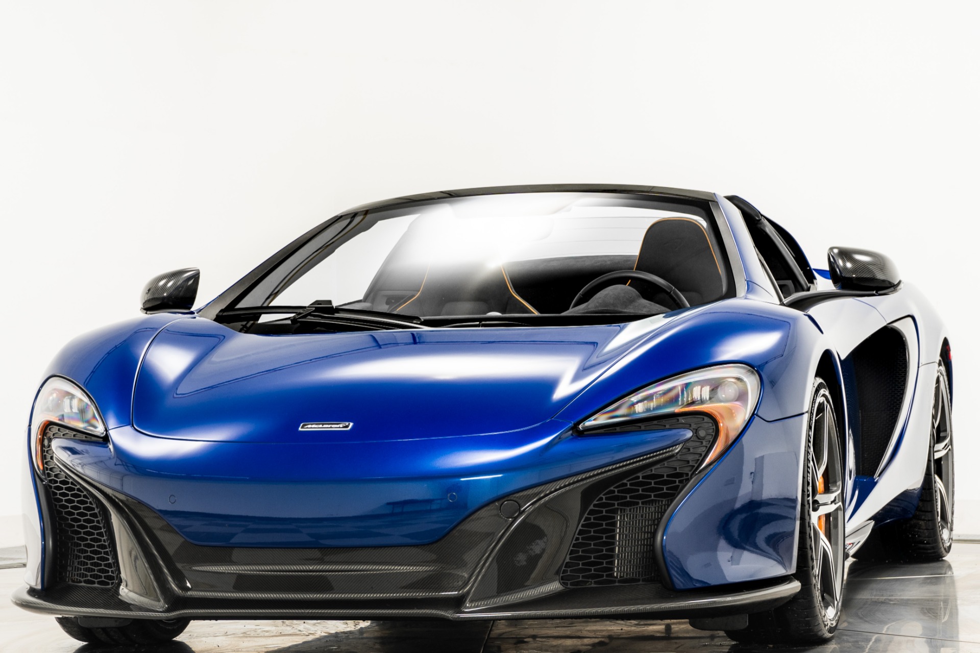 Mclaren 650s Spider Blue