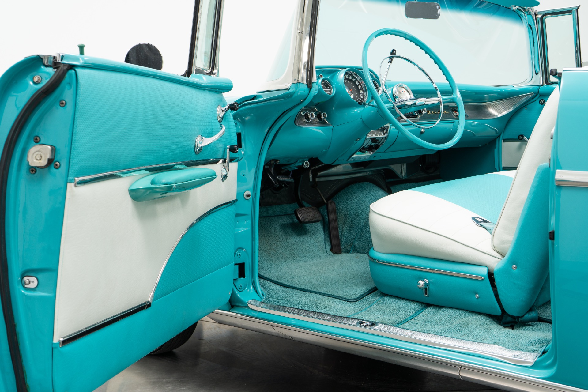 1957 Chevy Bel Air Interior 1957 Chevrolet Bel Air Convertible 39