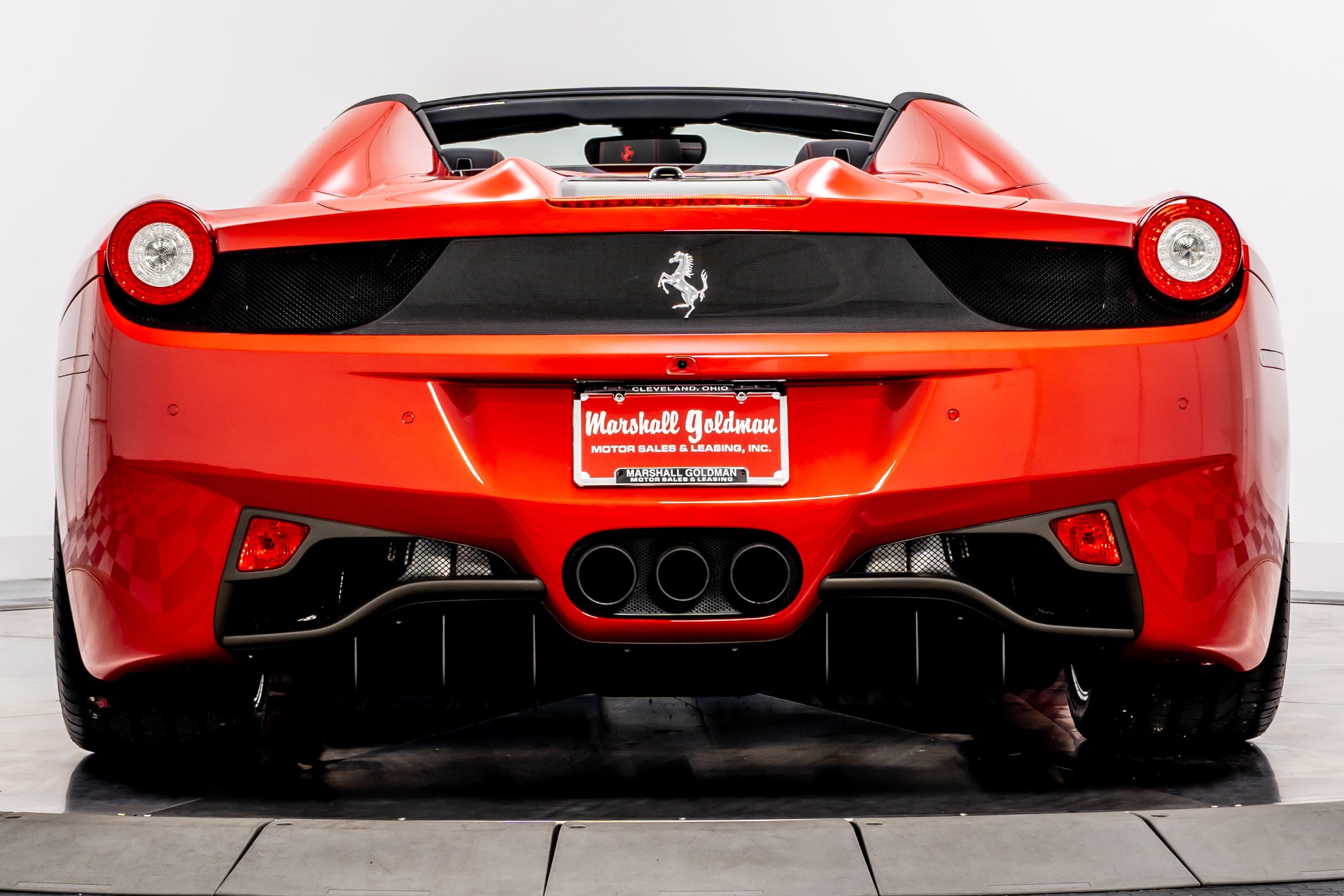 Ferrari 458 Spider Rosso Nero