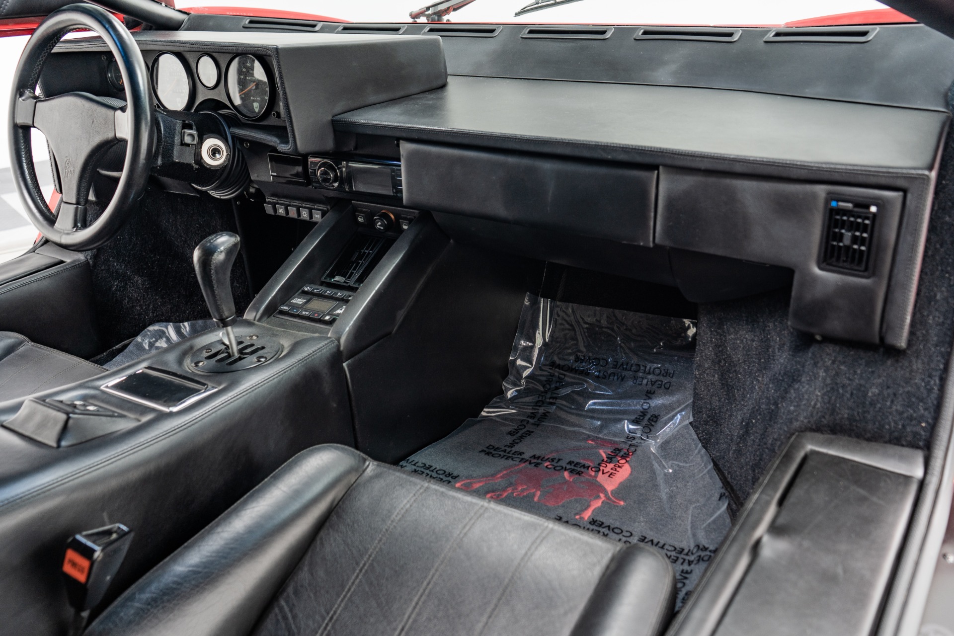 1990 Lamborghini Countach Interior