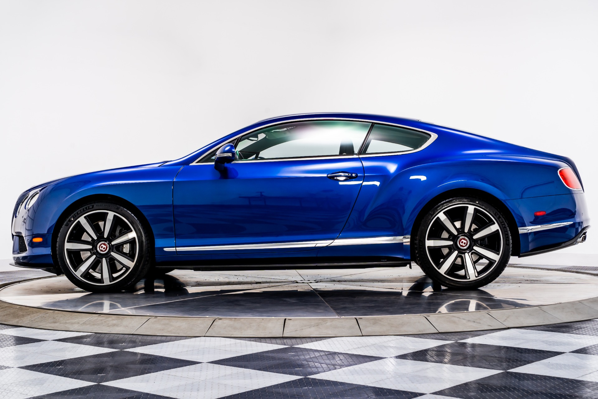 Bentley Continental Gt V8 Blue